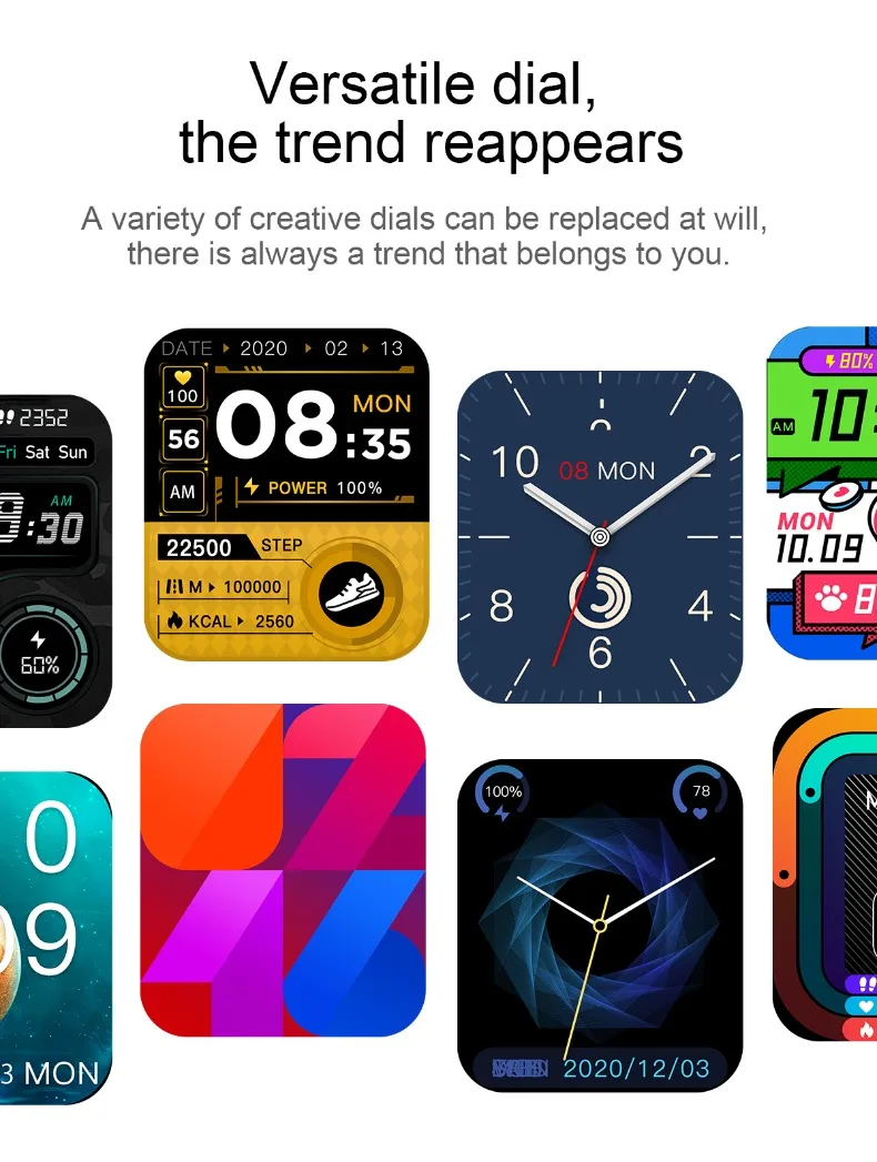 Hot Sale Wireless Charging Running Android Fitness Tracker Blue Tooth ...