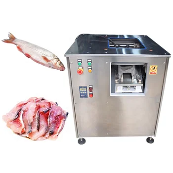 Commercial Small And Large Fish Fillet Cutting Machine / Fish ...