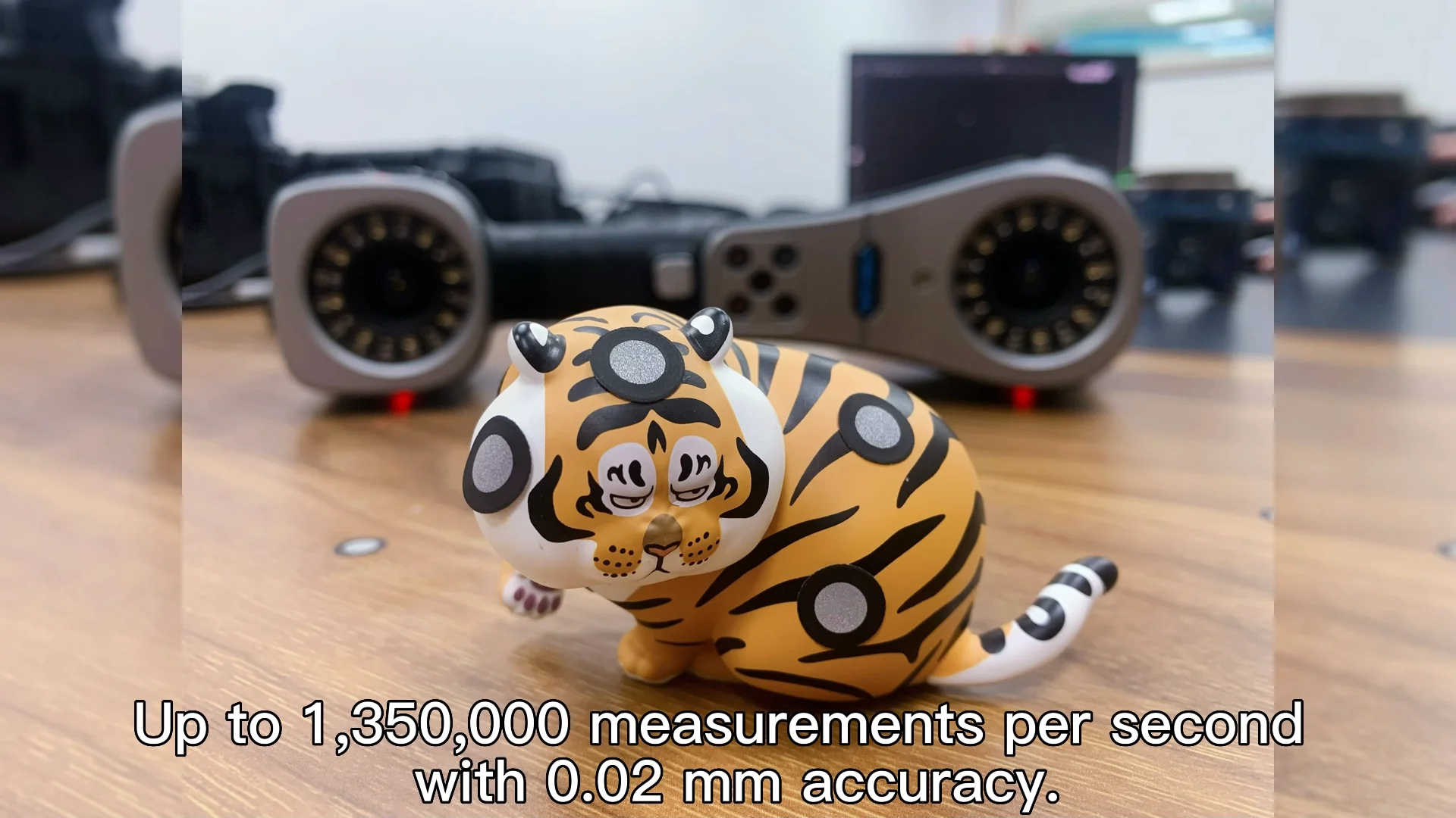 3d Laser Scanner Lidar Scanner Infrared + Blue Laser High Scan Speed For Metrology Measurement ...