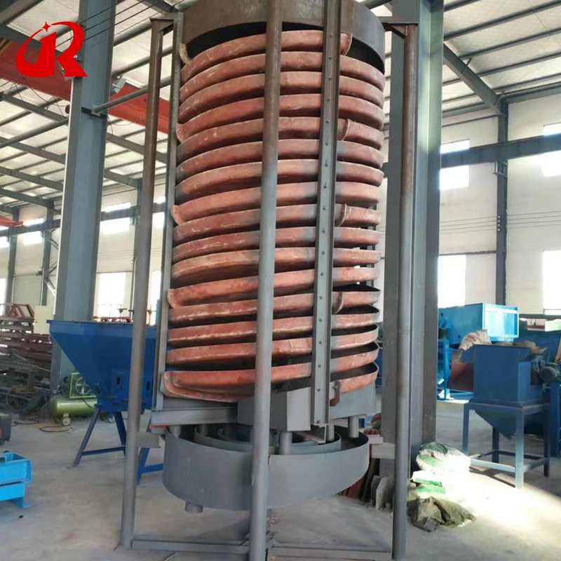 Spiral Chute Separator - Efficient Gravity Classifier