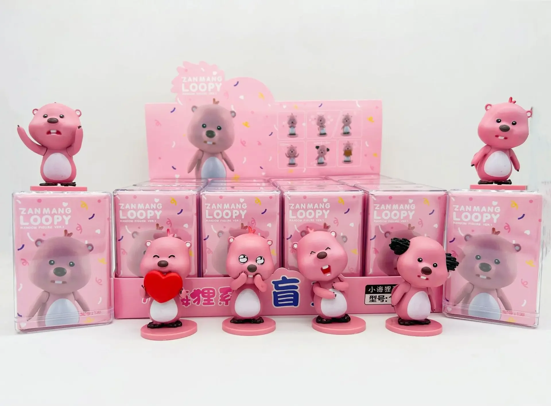 Little Beaver Ruby Blind Box Figure Ruby Loopy Car Cake Ornament Gift ...