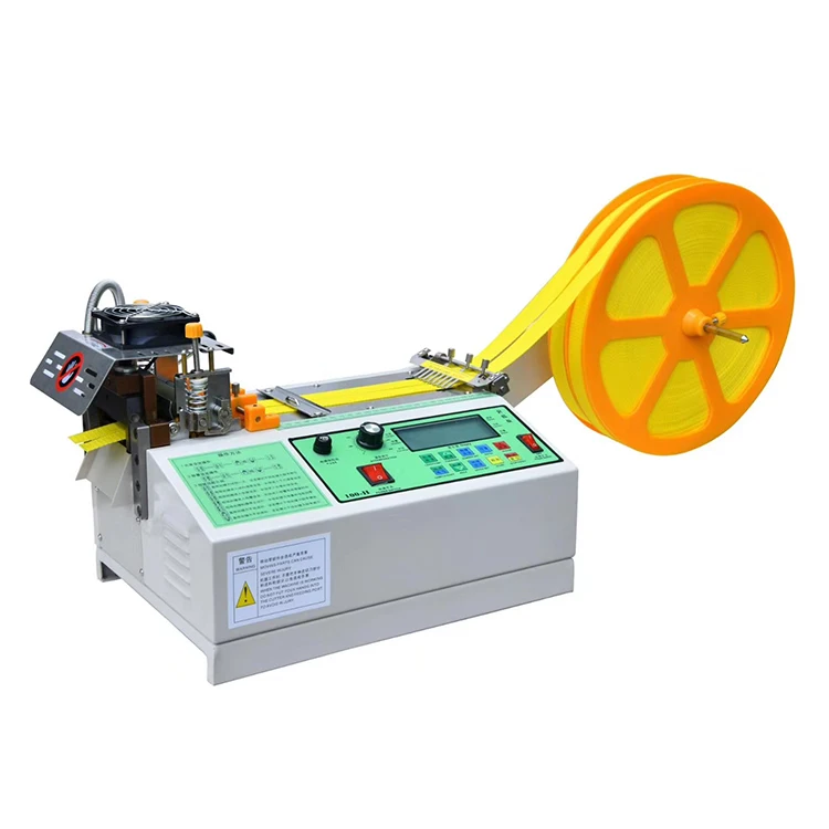 Automatic Adhesive Webbing Tape Webbing Belt Ribbon Cutting Machine ...