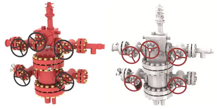 Api 6a Oilfield Wellhead Equipment Christmas Tree/ X-max Tree For ...