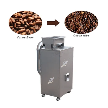 Mini Small Cacao Cocoa Grain Bean Crusher Breaker Winnower Machine ...
