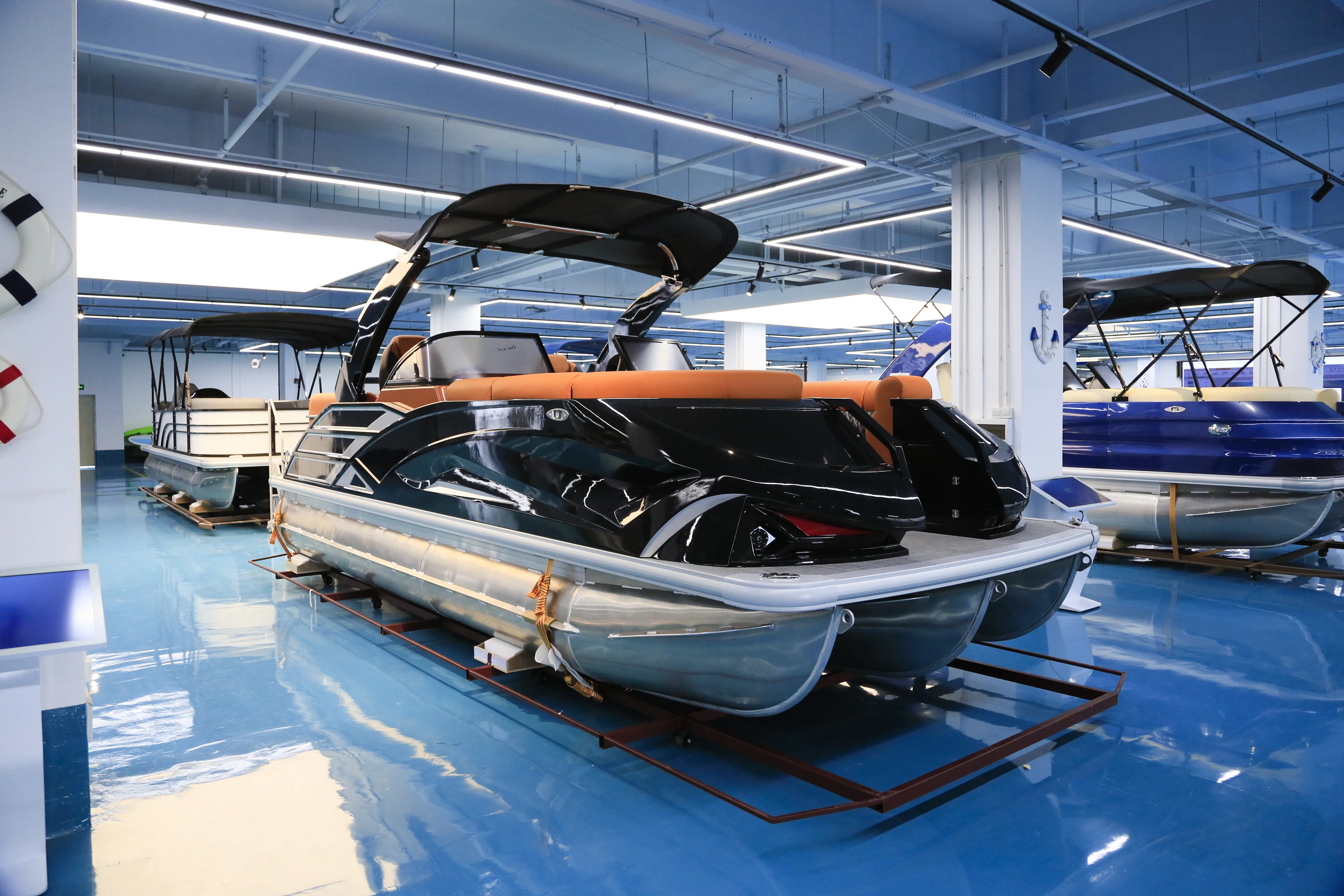 Kinocean Water Bus House Boat Pontoon Luxury Yachts for Sale