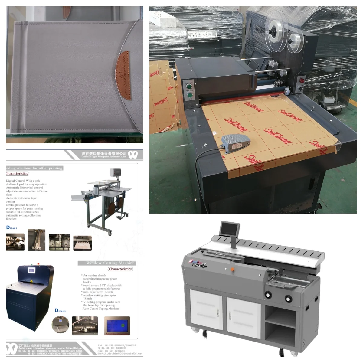 Double100 Easy Operate Photo Album Photobook Making Binding Machine ...