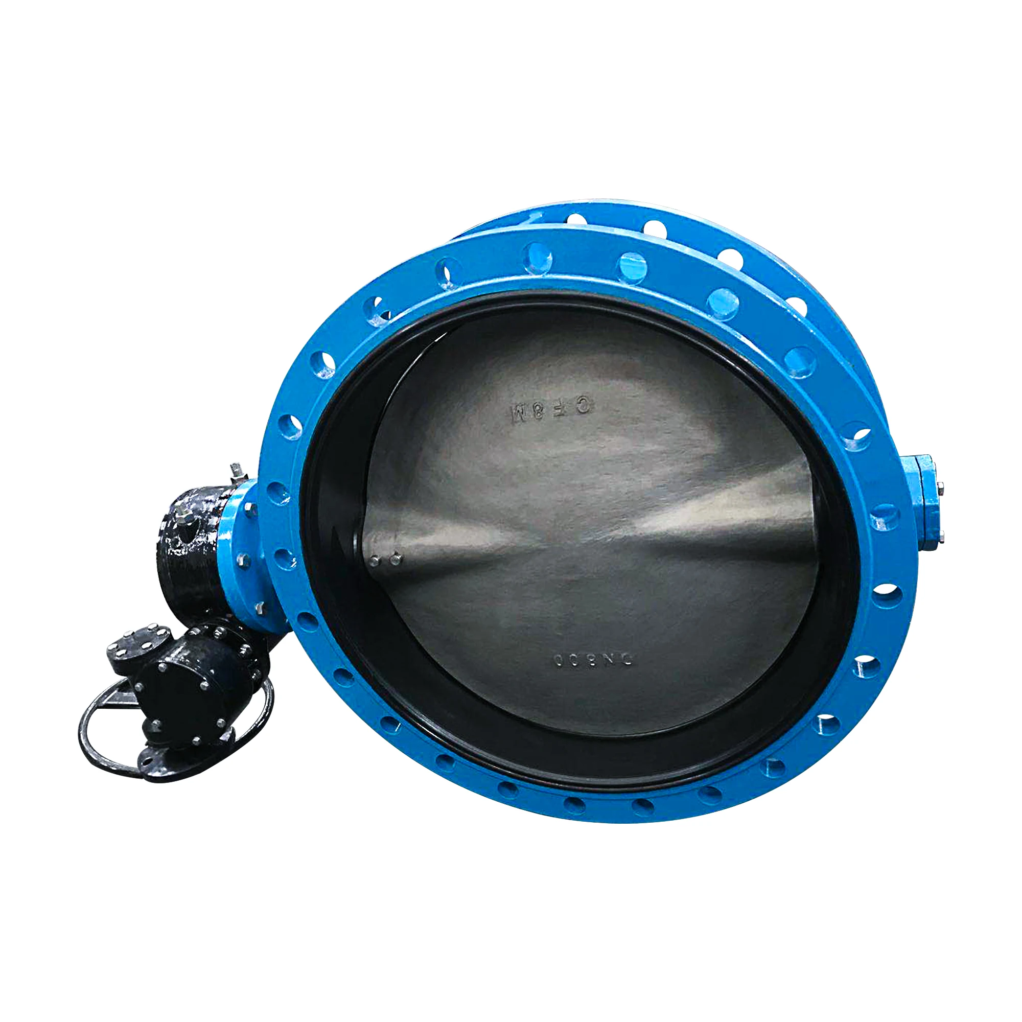 DN800 Double Flanged Butterfly Valve - GGG40 Body CF8M Disc PN10