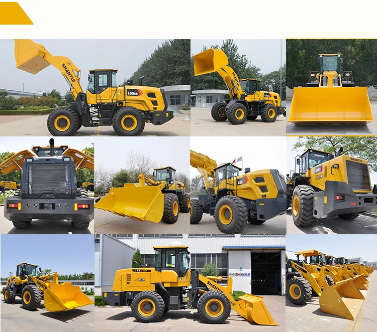 Shantui L55 Electric Wheel Loader - 5ton High Efficiency