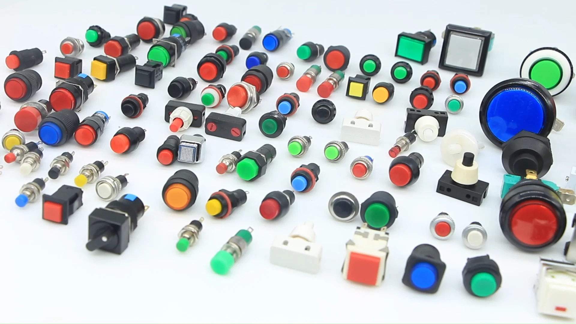 12mm Small Latching Low Voltage Plastic Press Mini Electric Start On ...