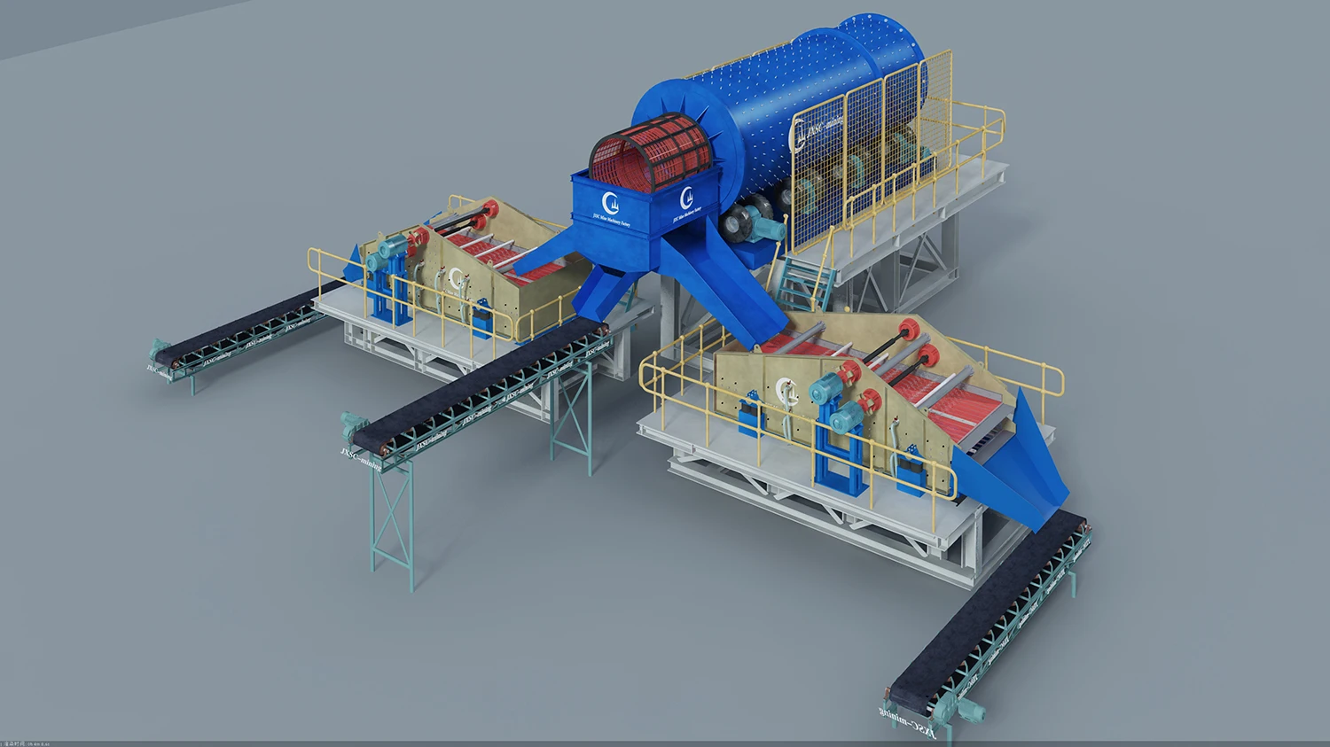 Mining Equipment Dms Gravity Separator Concentrator Diamond Ore ...