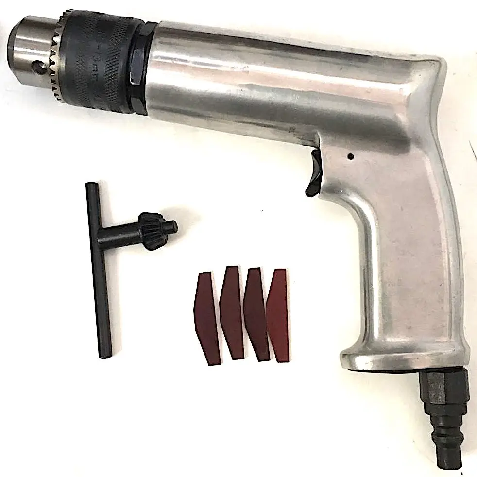 Sturdy and Powerful Low-vibration air Drill Non Reversible 1/2" Drive ...