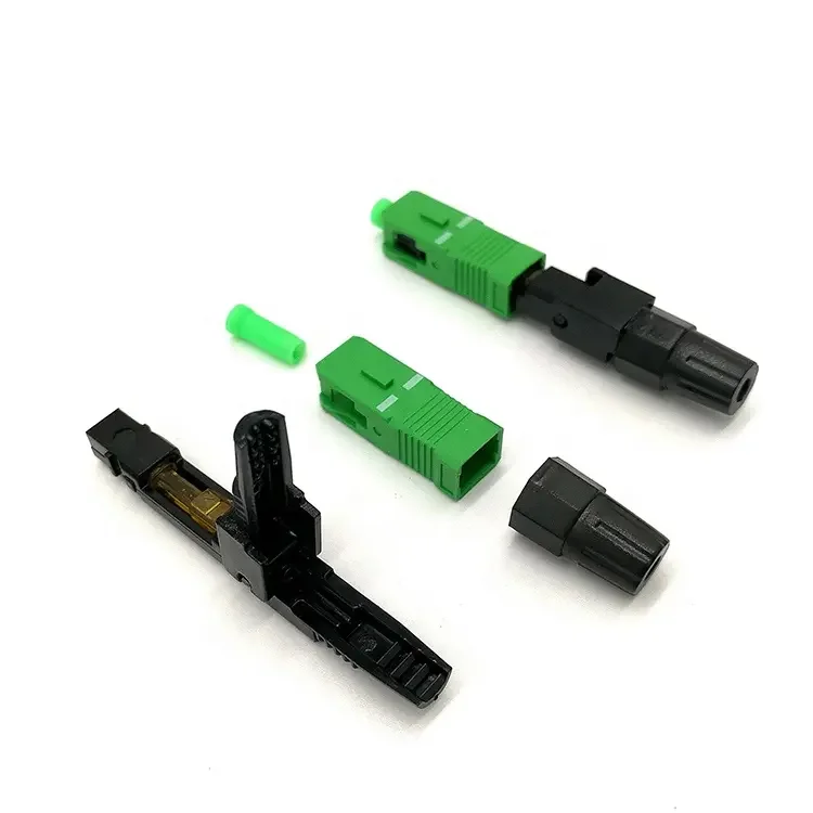 Yizhi Ftth Field Quick Assembly Sc Sm Connector Sc Fast Connector Upc Apc Fiber Optic Fast ...