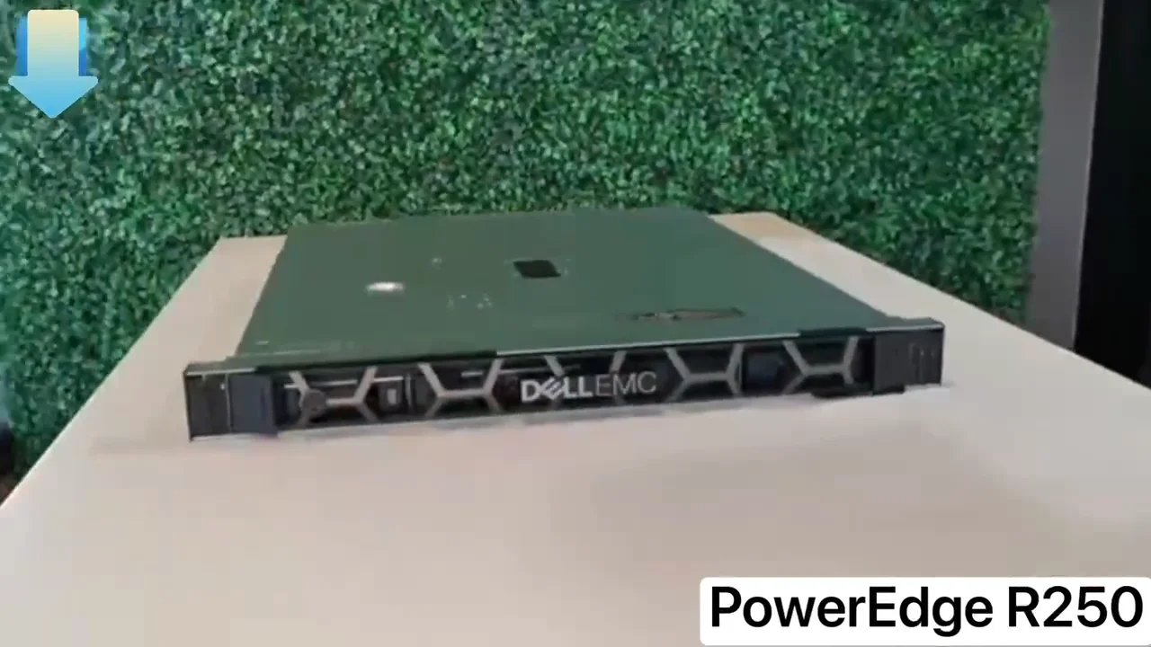 Poweredge R250 1u Rack Server With Intel Xeon E-2314 16g Ram 2*2tb Sata ...
