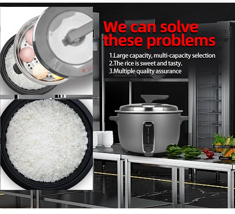 6kg Drum Shape Commercial Rice Cooker 40 Cups For Hotels And Restaurant - Buy Auto Warm Keeping ...