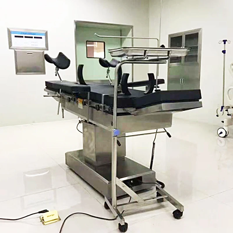 Hc-m068 Stainless Steel Metal Movable Medical Quadrate Apparatus Tray ...