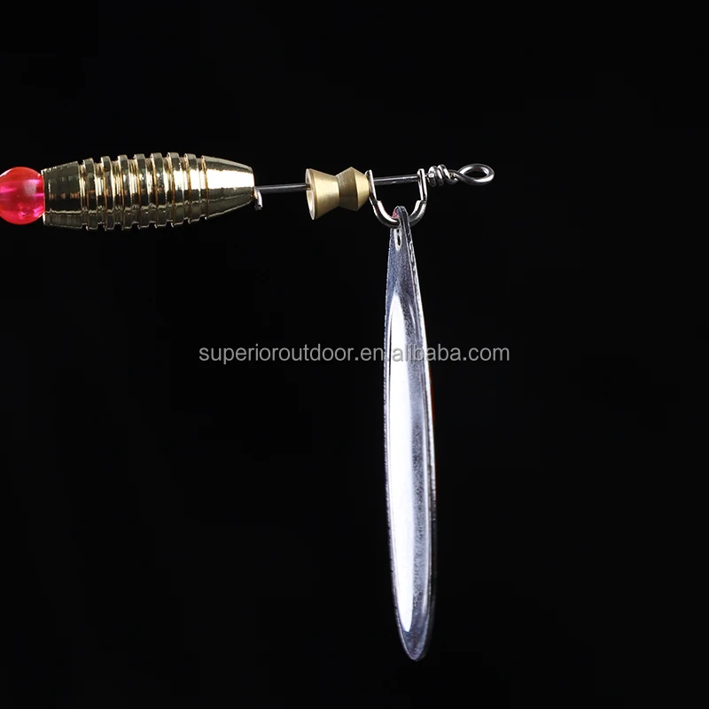 SUPERIORFISHING Spinnerbait Spinner Blades Spinners Bait Wobbler Metal ...