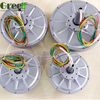1kw 150rpm Low Start Torque Disc Coreless Permanent Magnetic Generator ...