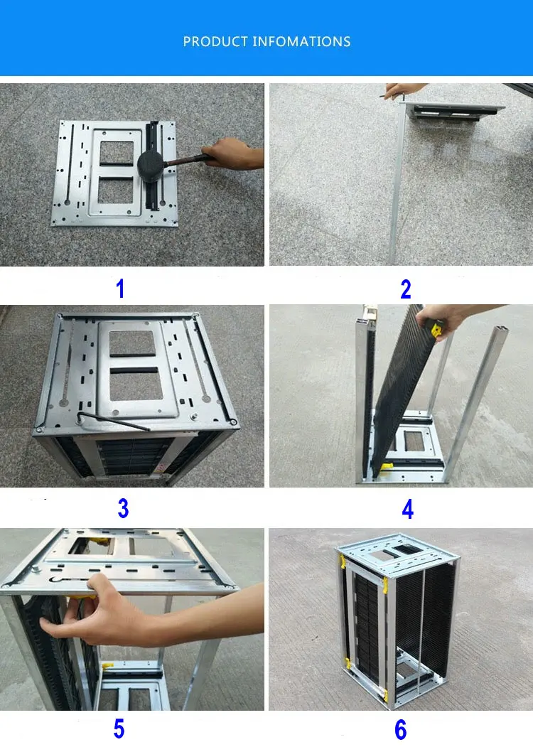 Top-Notch Quality Smt Pcb Storage Rack Esd Safe Pcb Magazine Rack for ...