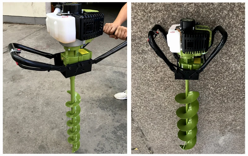 52CC Petrol Powered Earth Auger - Reliable Deep Hole Drill