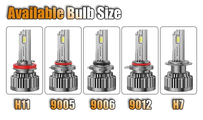 2024 New Headlight Bulb Ncp Dual Color H8 H11 Led Headlight With Remote ...