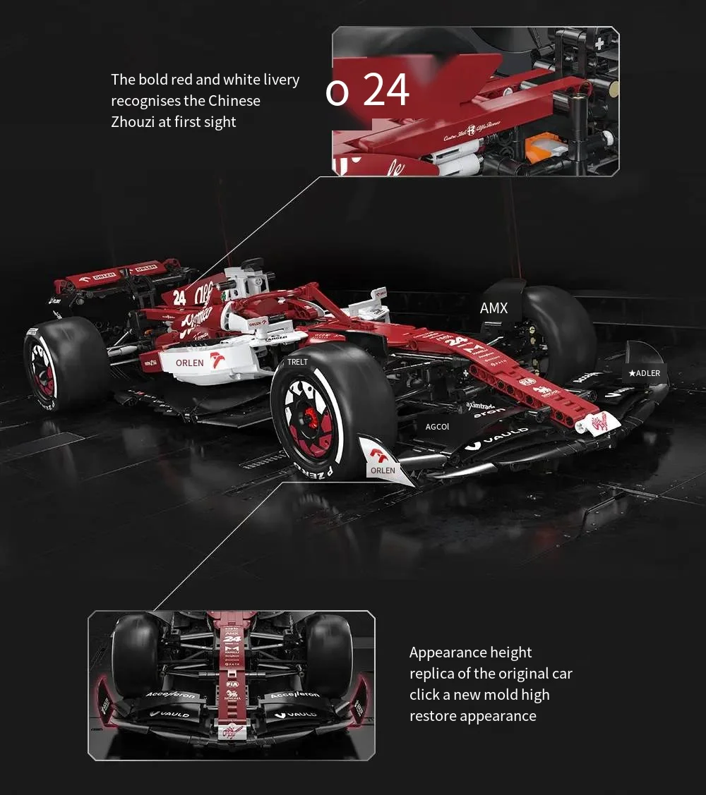 Build Your Dream Racing Car with Cada C64005 Brick Set