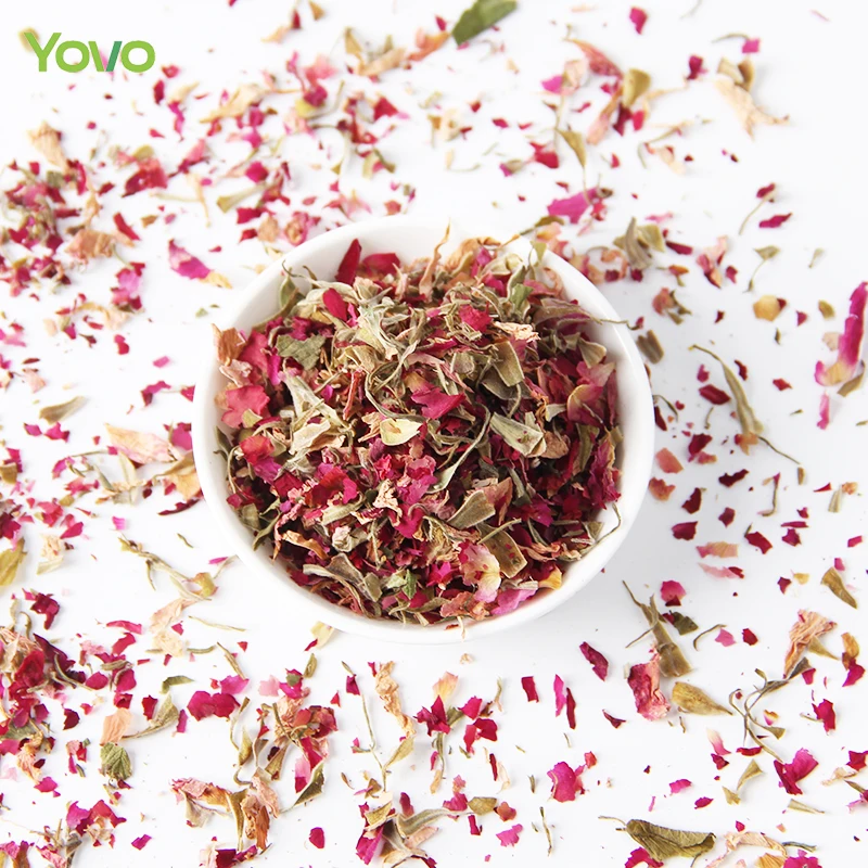 Wholesale Natural Dried Rose Flower Petal Powder Biodegradable Petal ...