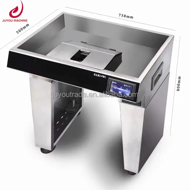 Commercial Shrimp Peeler and Deveiner Machine Shrimp Back Open Cutting ...