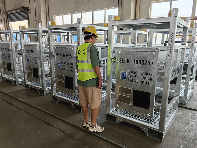 Offshore Gas Cylinder Rack - DNV 2.7-1 Compliant 16 Bottles