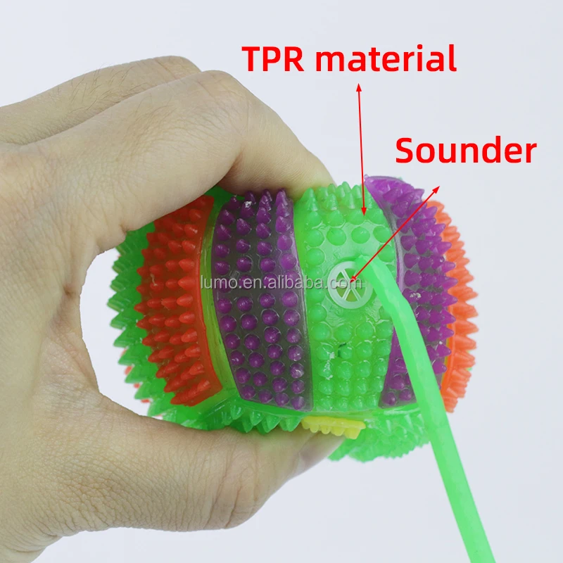 Squeaky Football Led Light Glowing Football Light-up Toys New Led Light ...