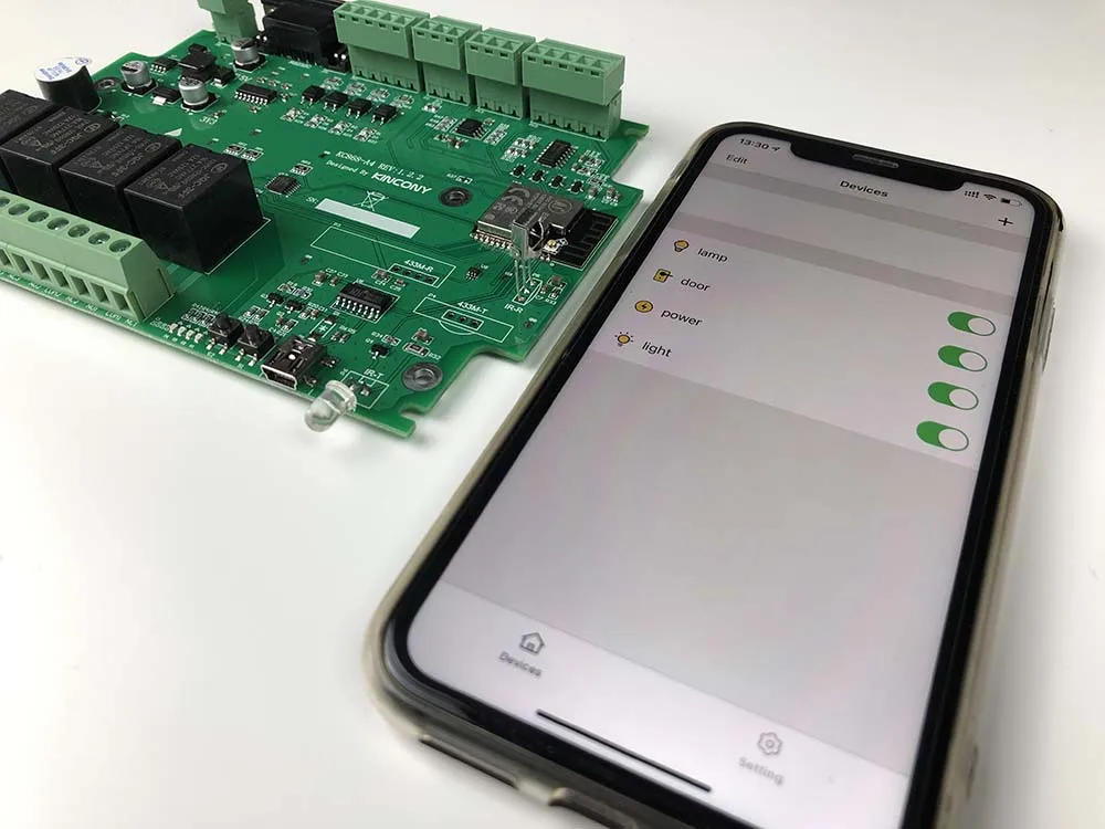 Kincony KC868-A4 ESP32 Relay Module for Home Automation