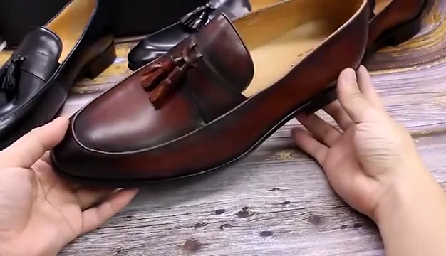 Morili High End Fashion Lucifer Leather Casual Business Shoes Office ...