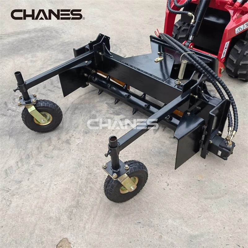 Brand new Harley rake for mini skid steer loader power rake harley rake ...