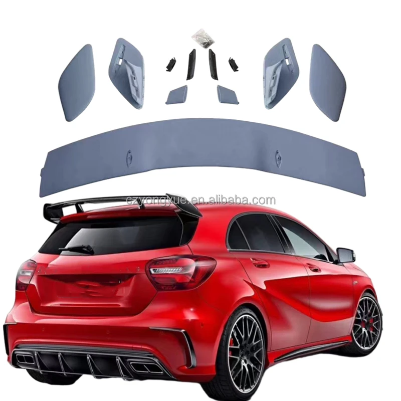 A45 AMG Rear Spoiler Wing for Mercedes Benz A Class W176 2013 2014 2015 ...