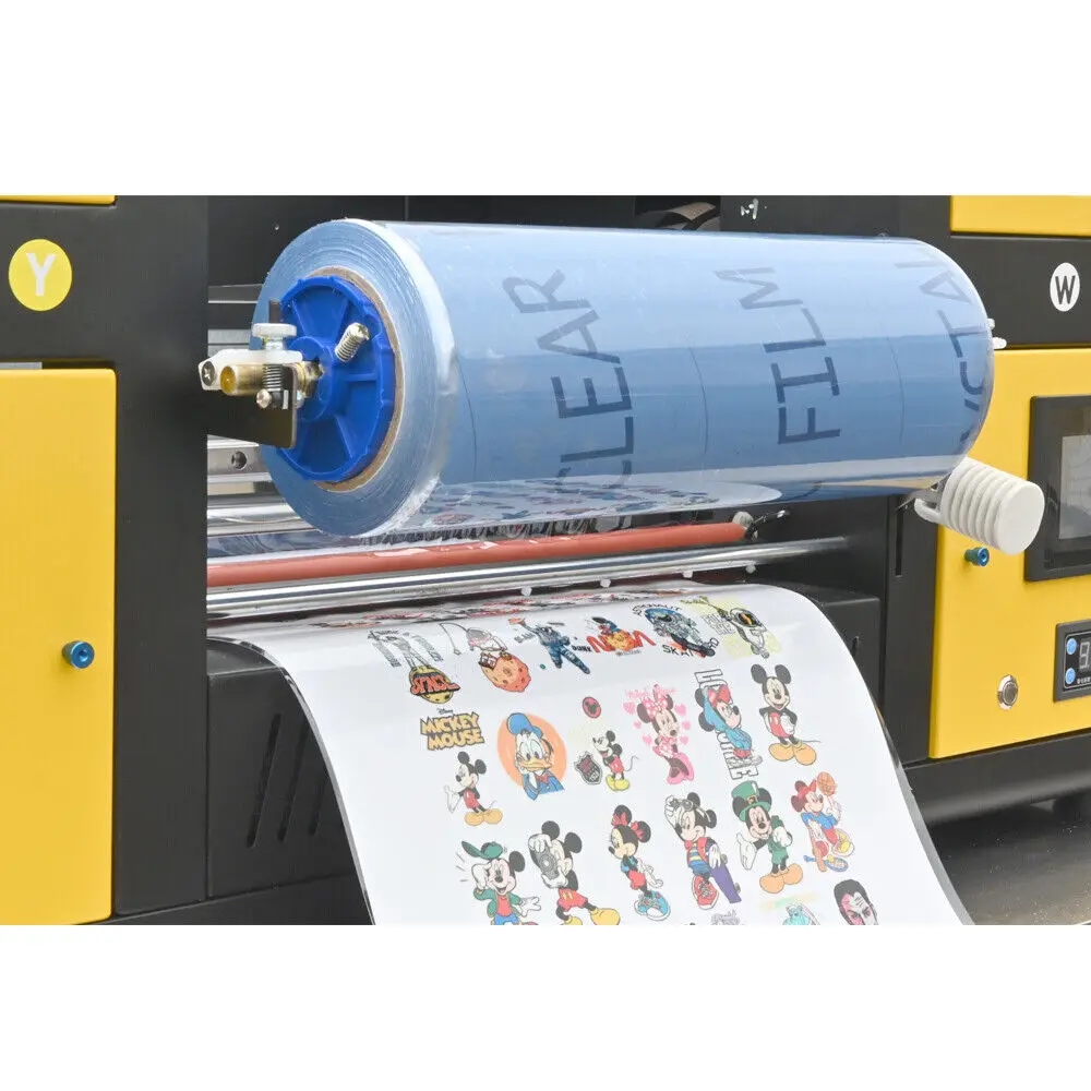 Fast Speed Dual Printhead Sticker Printer Machine UV DTF Film Label ...