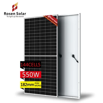 China Gcl Solar Panel Half Cell 550w 560w 570w Roof Solar Panel ...