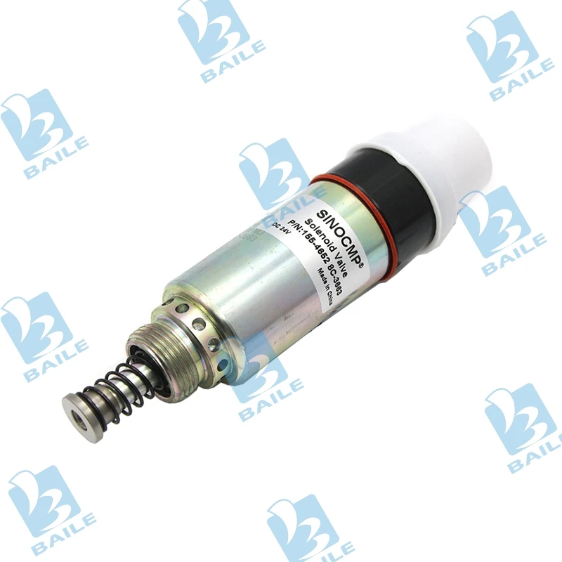 Diesel Engine Flameout Solenoid Valve 125-5772 125-5771 9x-5312 9x5312 ...