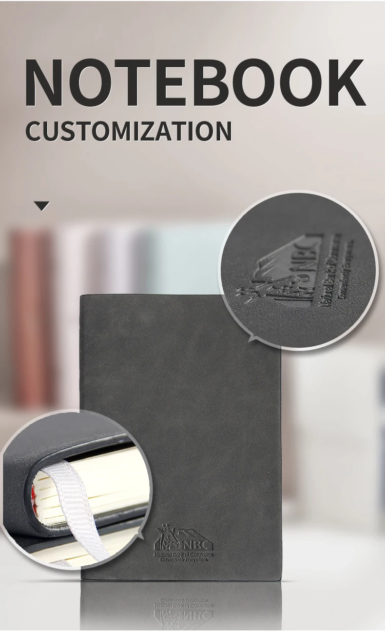 Custom 2024 Hot Selling A5 Pu Notebook Soft Leather Diary Journal ...