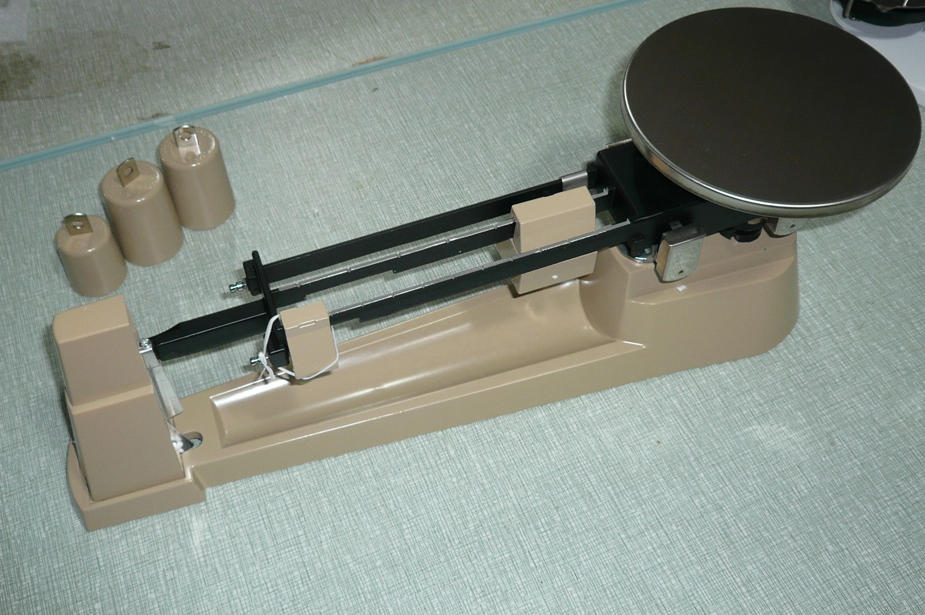 Triple Beam Balance Labeled