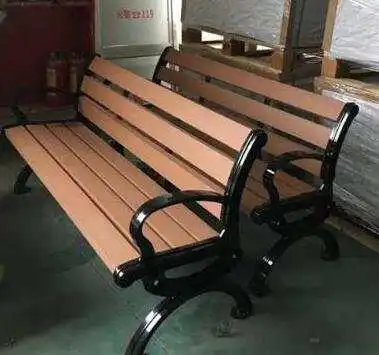 Wood Plastic Composite Outdoor Garden Bench - Eco-Friendly, Easily ...