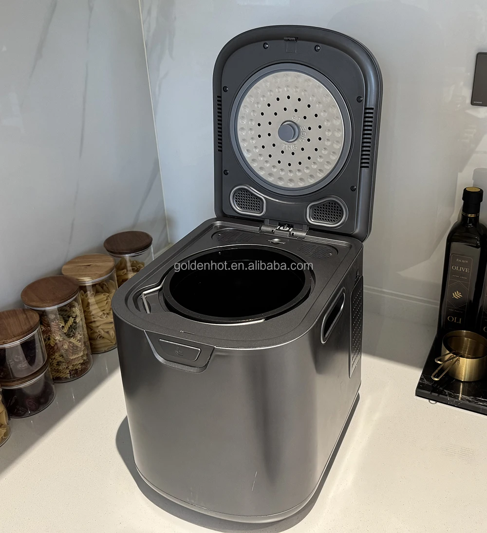 Food Waste Disposal Processor 4L Electric Kitchen Compost Machine for ...