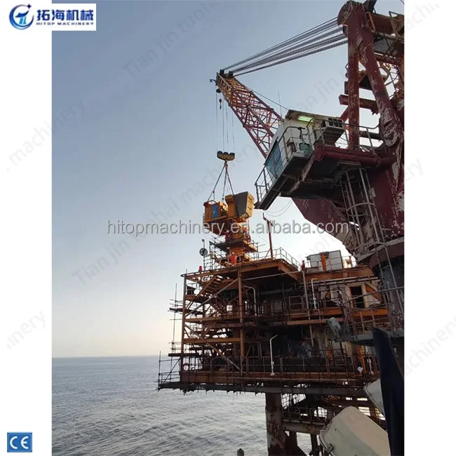 Deck Crane Seaport Truss Boom Pedestal Crane Offshore Platform Crane ...