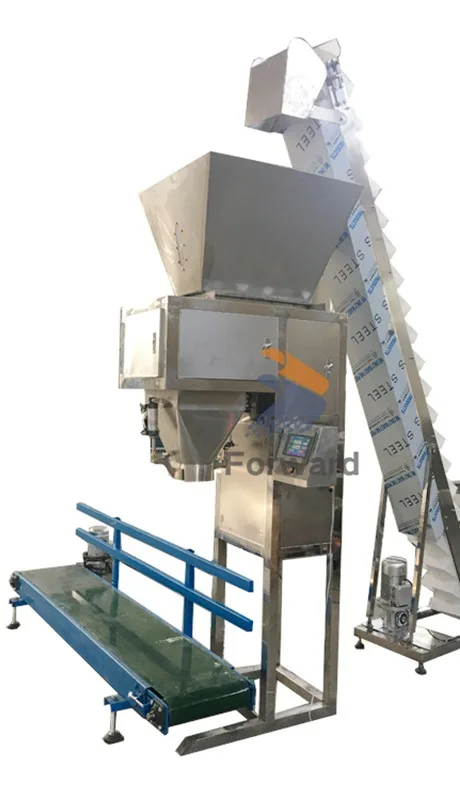 200g 1 Kg 1kg 5kg Fully Automatic Bag Rice Weighing Packing Machine ...