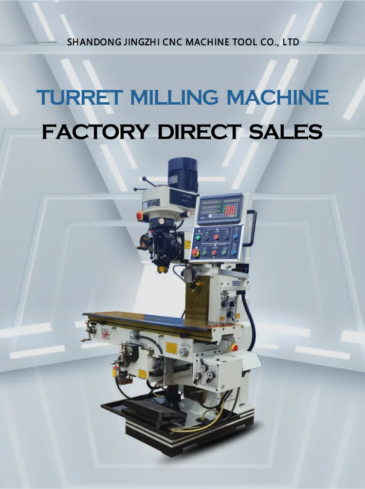 Universal Turret Milling Machine 5h X6330 5hw Dro Nt40 Taiwan Turret ...