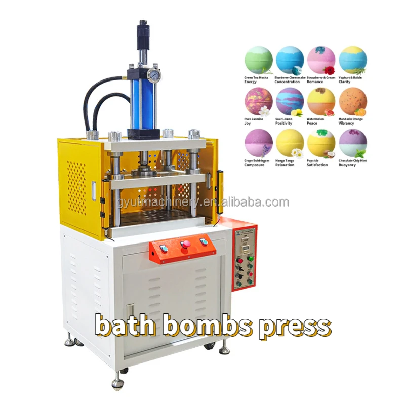 Fizzy Pneumatic Bath Ball Mold Making Forming Hydraulic Fizzy Salt Bath ...