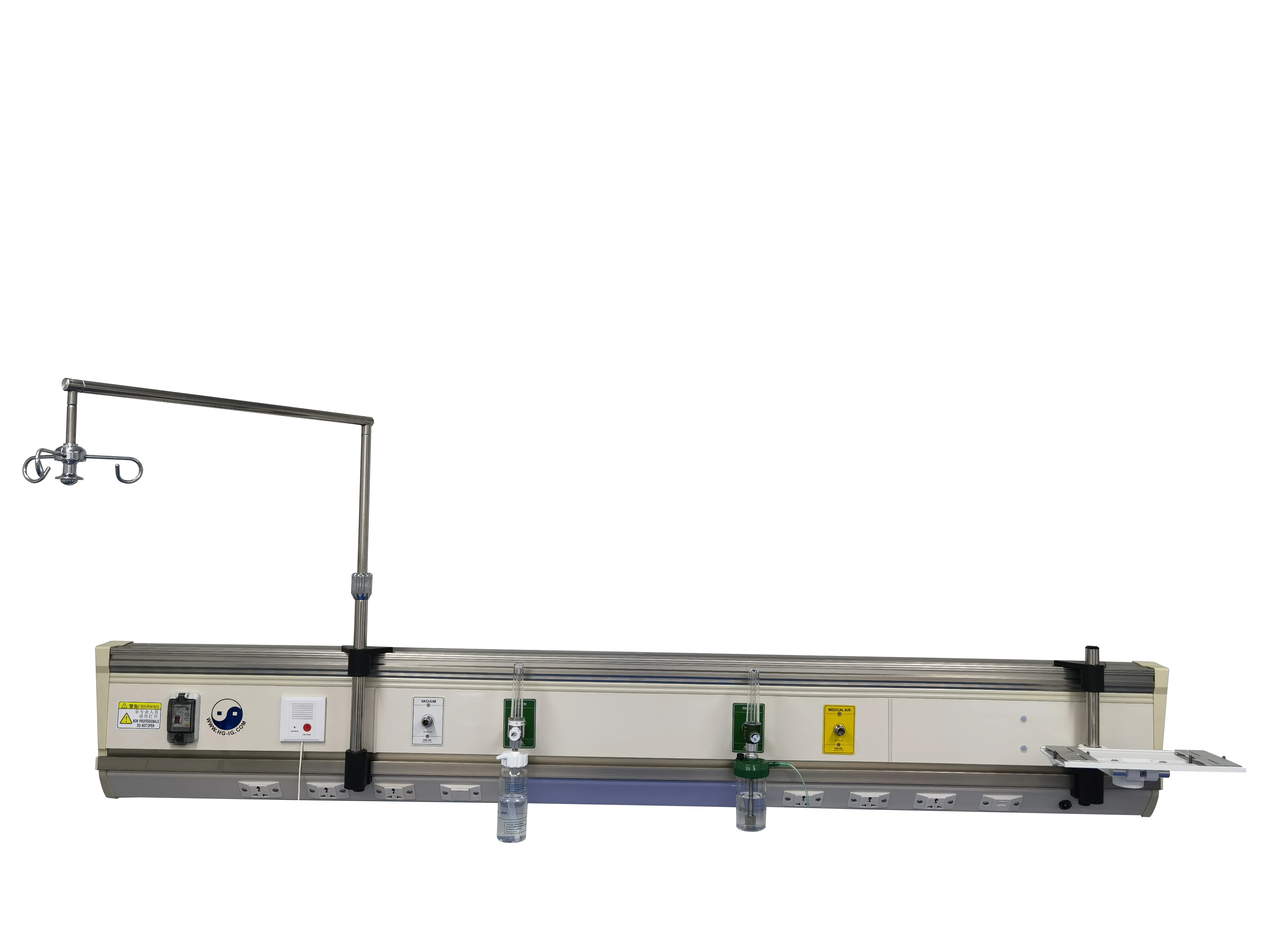 Customized Hospital Bed Head Unit with Accessories