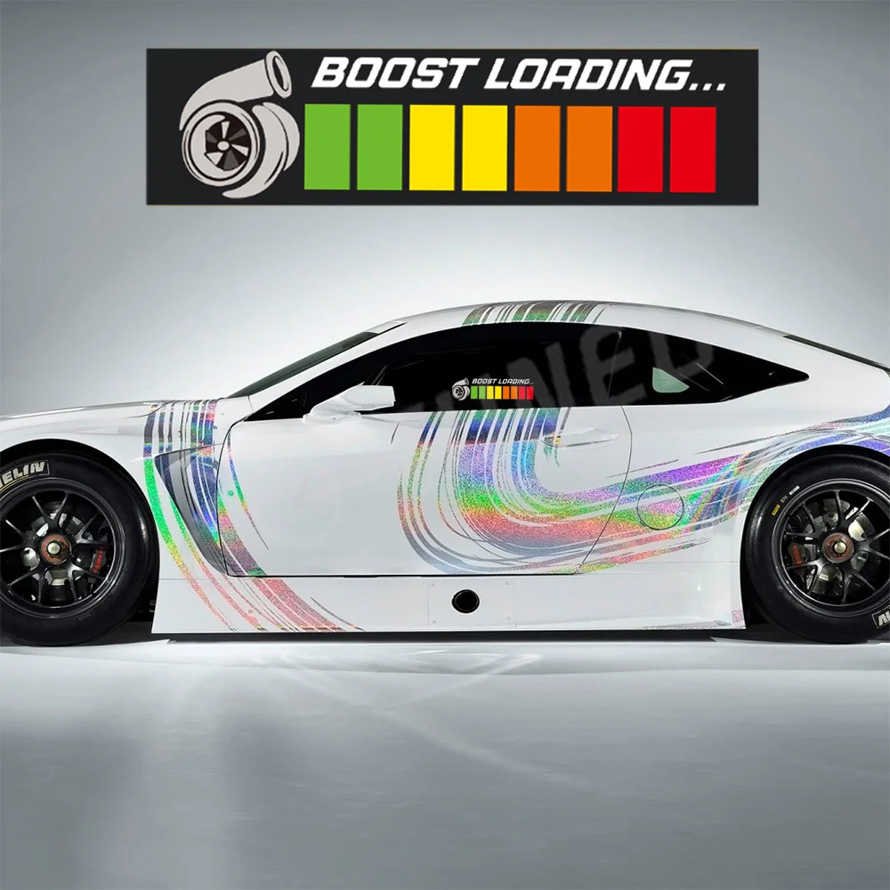 Boost Loading Glow Panel Led Light Emitting Window Sticker Windshield ...