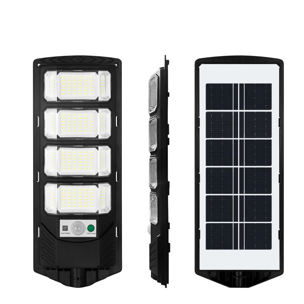 ABS material outdoor waterproof IP65 solar integrated radar induction ...