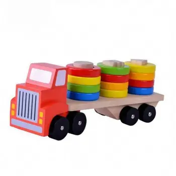 Educational Multi-functional Wooden Block Car Toy - Buy Wooden Block ...