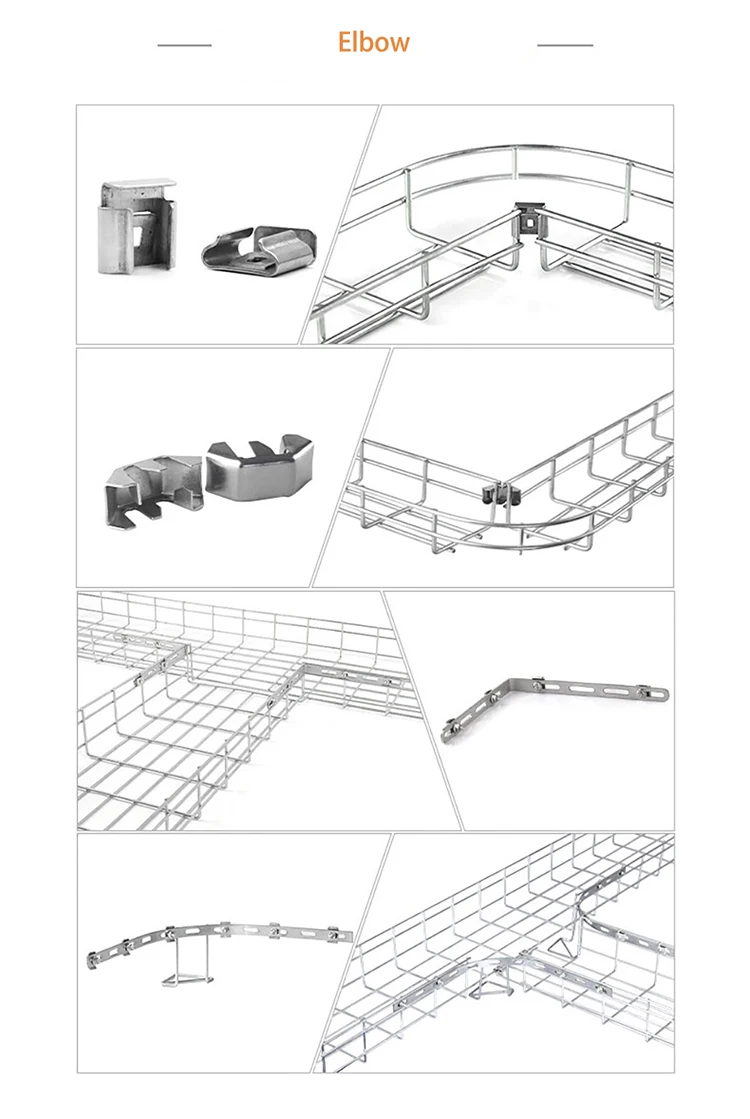 Galvanized Cable Tray Grid Bridge 100*200 Galvanized 304 Stainless ...