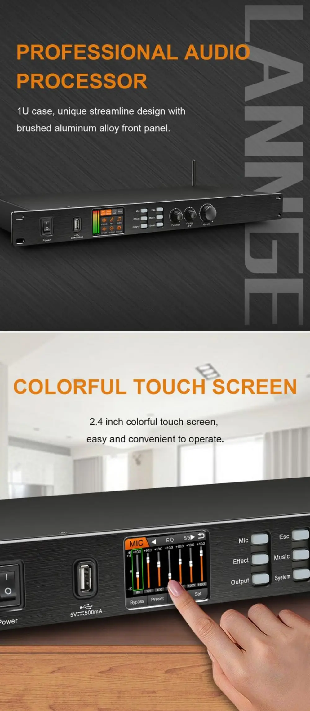 Paulkitson K1800 Professional Audio Processor - Digital Effects